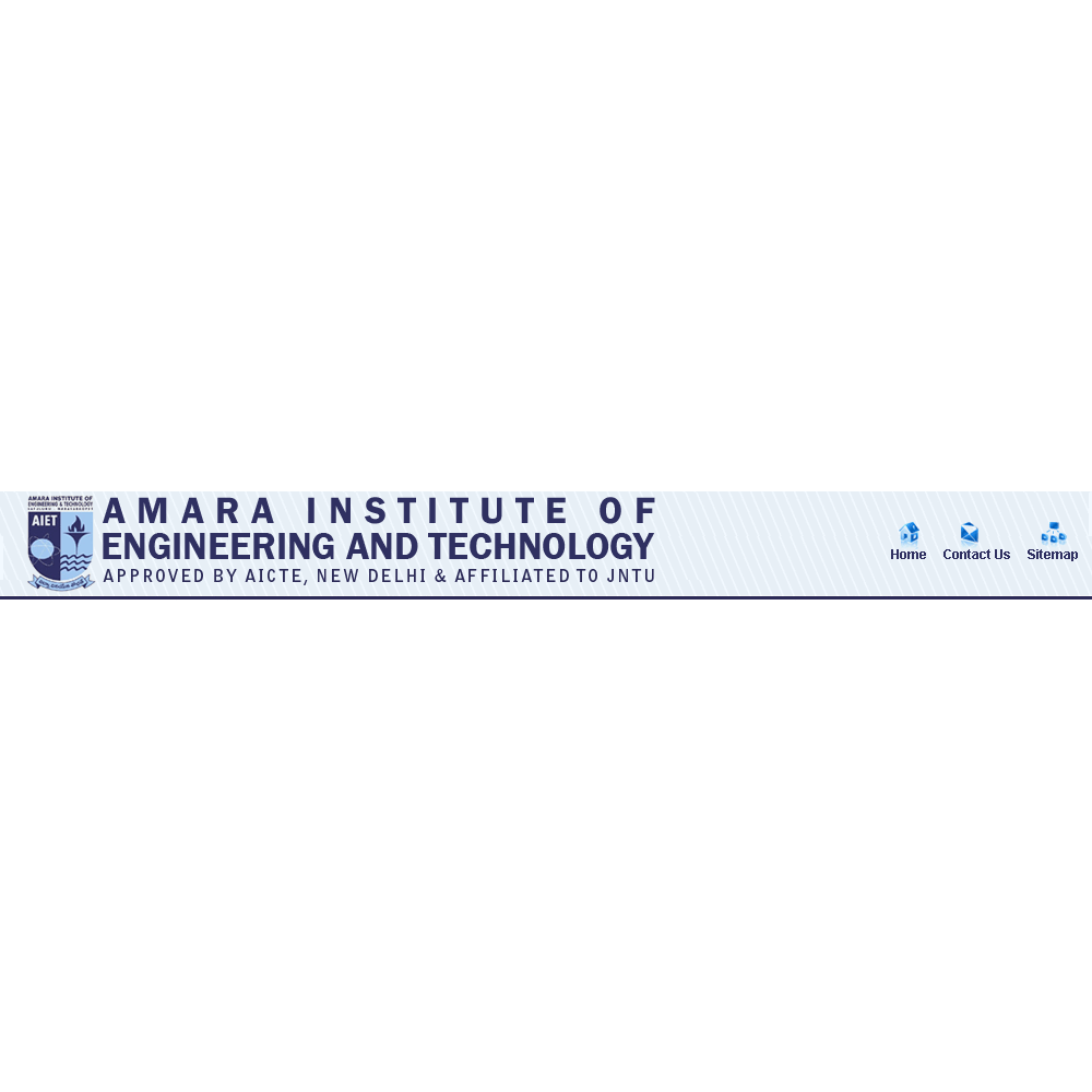 Amara Institute of Engineering & Technology - Admissions 2022, Fees ...