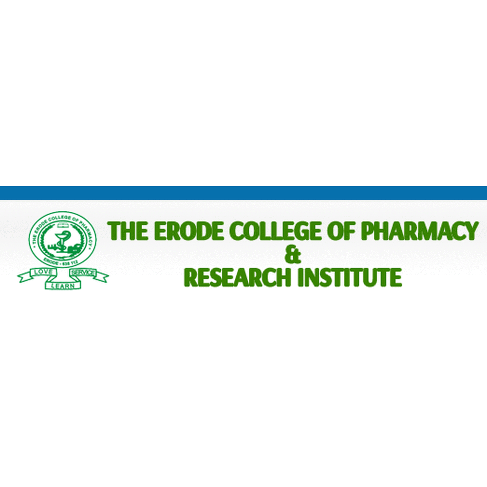 The Erode College of Pharmacy & Research Institute - Admissions 2022 ...