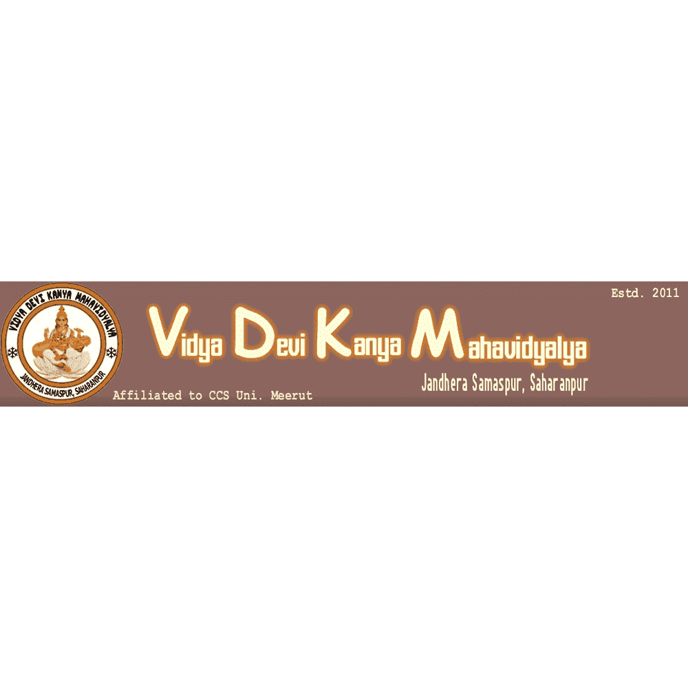 Vidya Devi Kanya Mahavidyalya - Admissions 2022, Fees, Courses, Ranking ...