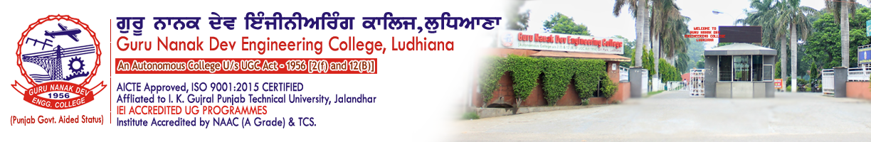 GNDEC Ludhiana - Admissions 2022, Fees, Courses, Ranking, Placement
