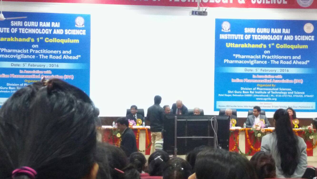 Pharmaceutical Conference organised by SGRRITS Dehradun & IPA ...