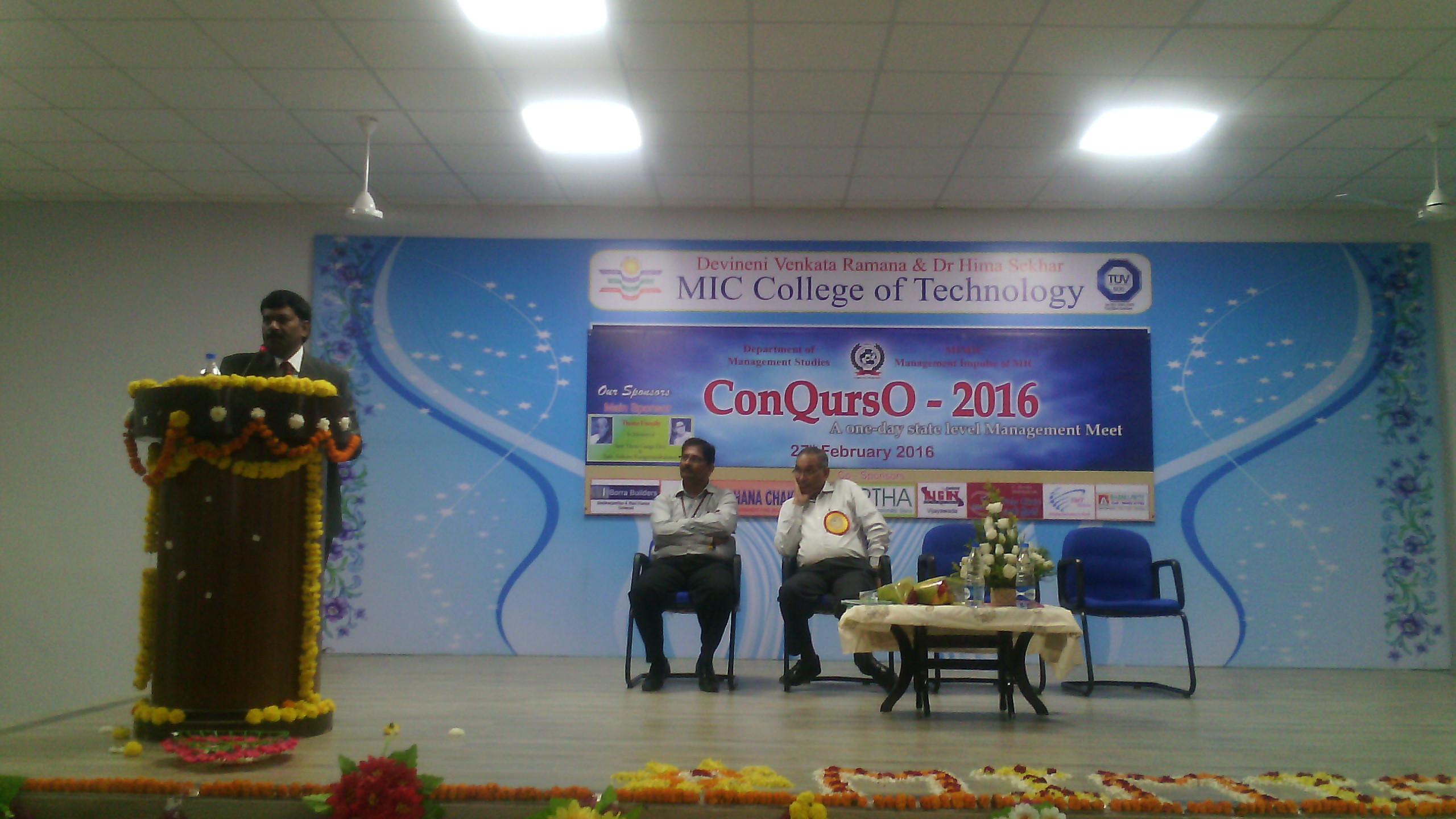 MIC College of Engineering and Technology organizes Conqurso-2016 ...