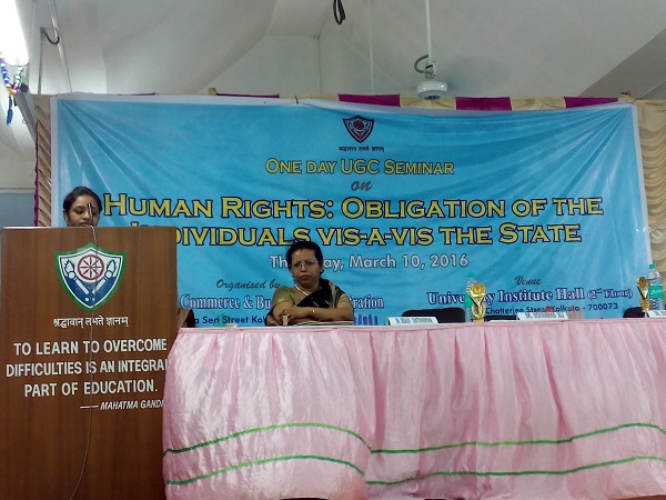 City College of Commerce & Business Administration organises UGC Aided ...